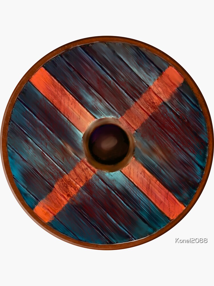 "Shieldwall logo" Sticker by Konel2088 | Redbubble