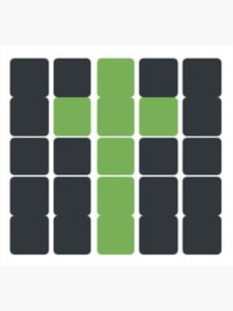 "Wordle Cross Jesus Christ Christian Religion Word Game Meme" Sticker ...