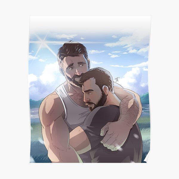 "love2Hug full cg" Poster by JojiArt | Redbubble