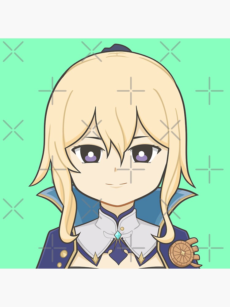 "Jean Chibi" Sticker by ginreiart | Redbubble