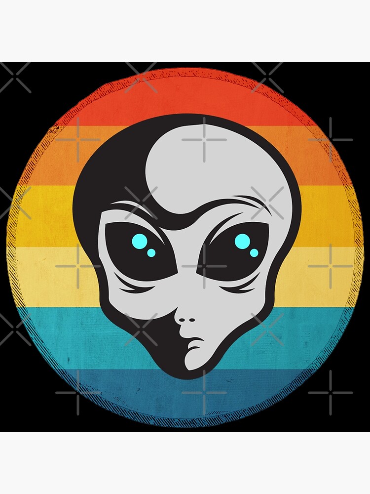 "Classic alien head - Extraterrestrial activity" Poster by ...