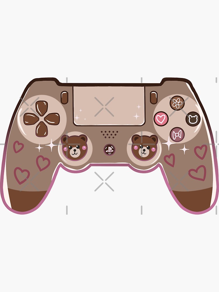"Teddy Controller" Sticker for Sale by JoeyPaintShop | Redbubble