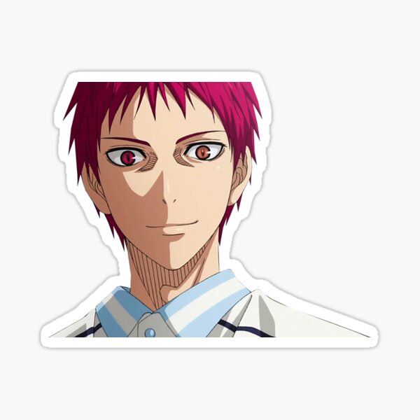 "Seijuro Akashi" Sticker for Sale by kawaiicrossing | Redbubble