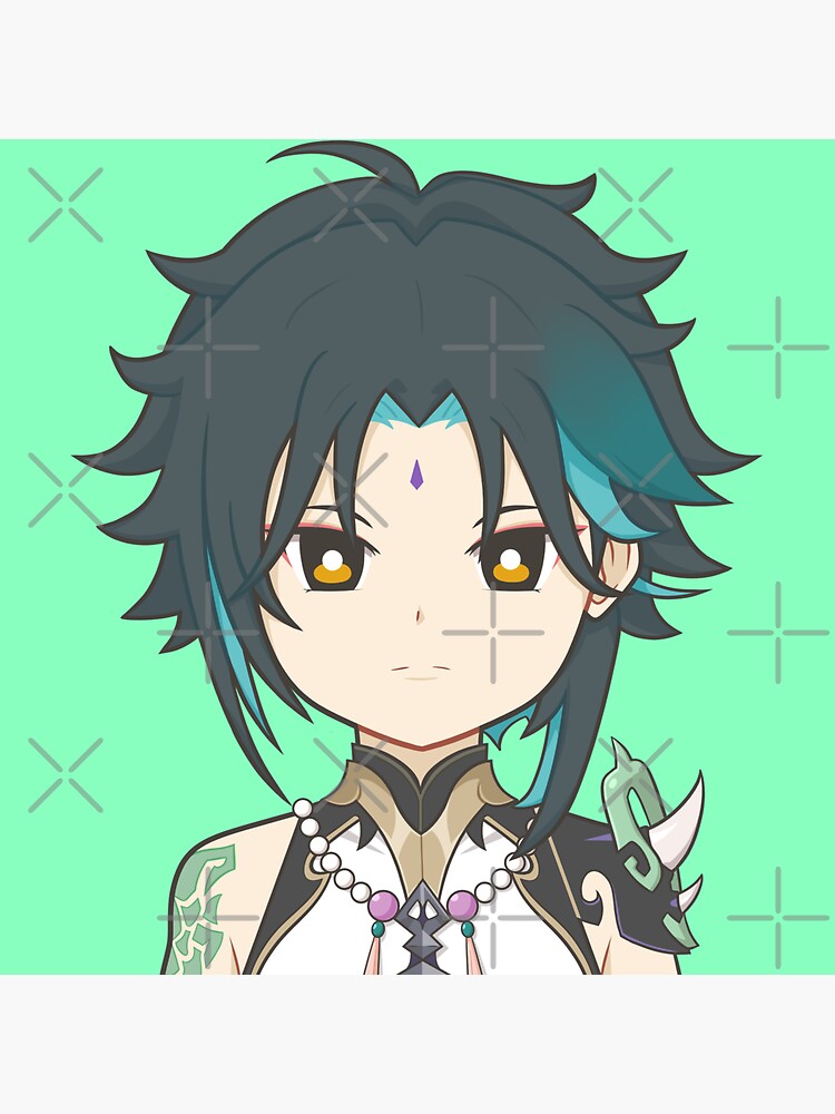 "Xiao Chibi" Sticker for Sale by ginreiart | Redbubble