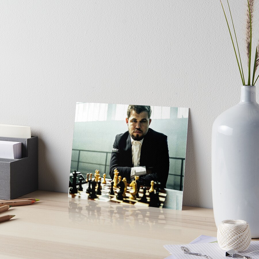 "Magnus carlsen" Poster for Sale by Lovearts01 | Redbubble