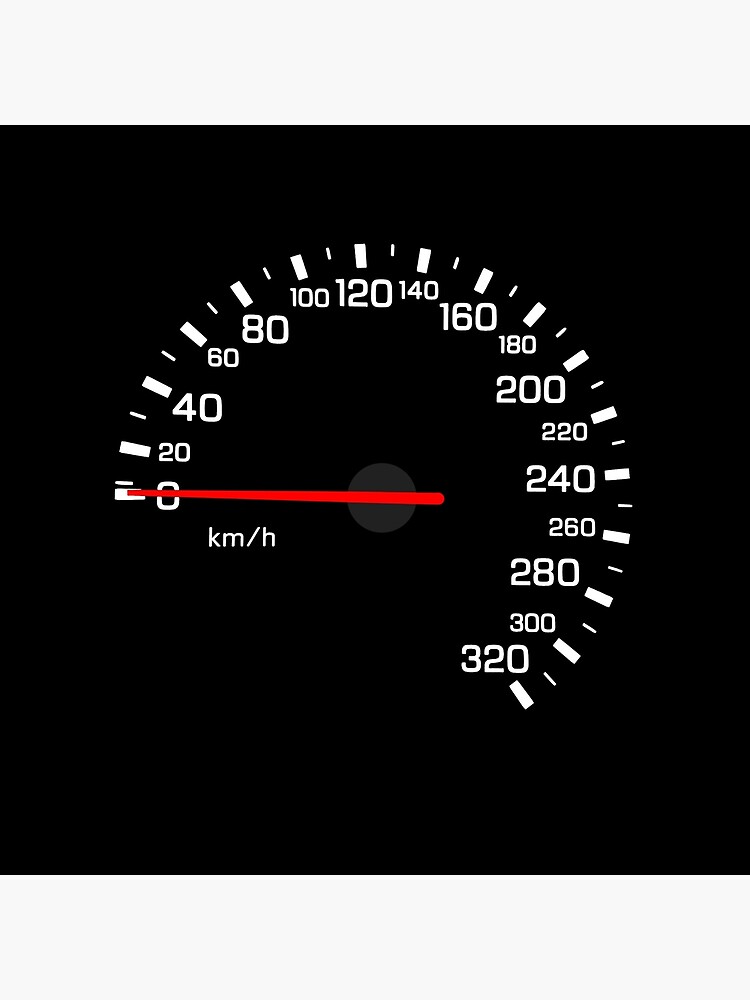 "NISSAN N カ ン ン ン (NISSAN Skyline) R33 NISMO Speedometer w / o KM" Art ...