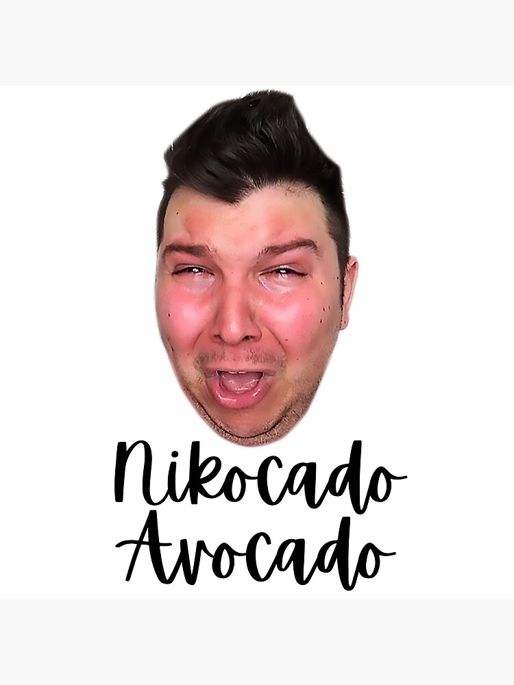 "Nikocado Avocado" Art Print by AshleighPNL | Redbubble