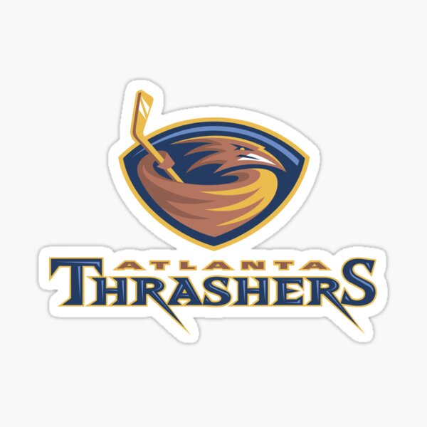 "Atlanta Thrashers design" Sticker by carinahasna | Redbubble