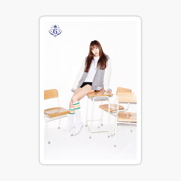 "yuju gfriend" Sticker for Sale by yeongwonhikpop | Redbubble