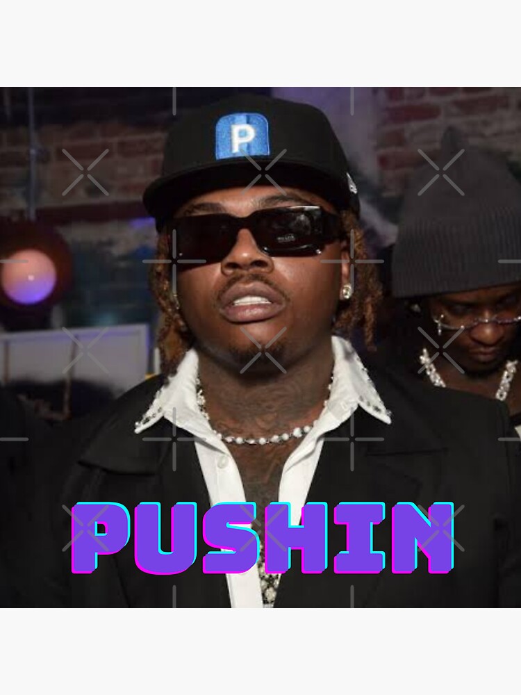 "Pushin" Sticker for Sale by TrendsZone07 | Redbubble