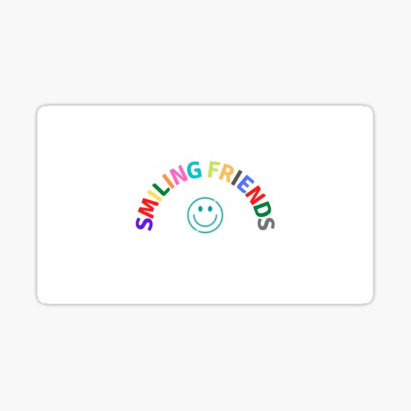 "SMILING FRIENDS DESIGN" Sticker for Sale by Amazingle | Redbubble