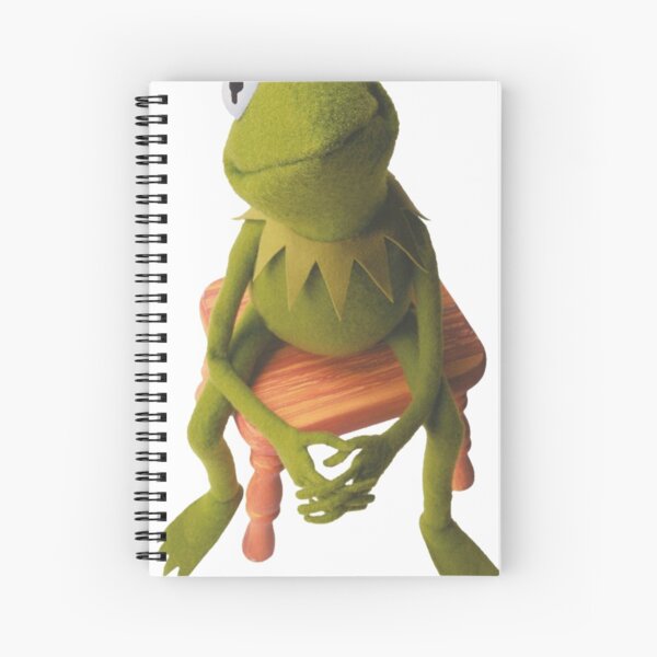 "Kermit the Tea Lizard" Spiral Notebook for Sale by vietnamhobo | Redbubble