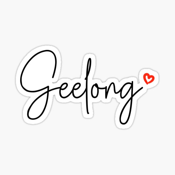 "Geelong" Sticker by MerchSuperb | Redbubble