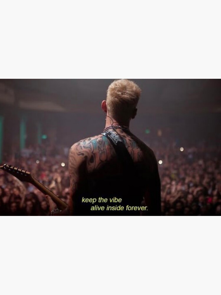 "keep the vibe alive.. sticker - Machine Gun Kelly" Sticker for Sale by ...