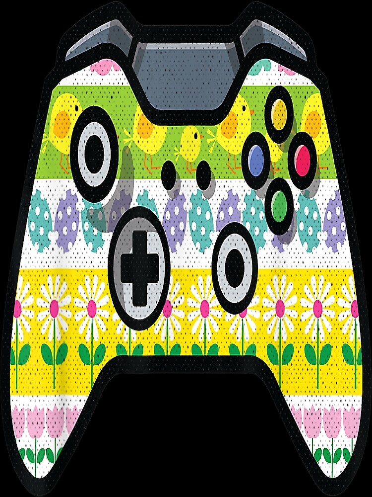 "Video-Game Controller Easter Egg Hunting Gaming Player Gamer " Poster ...