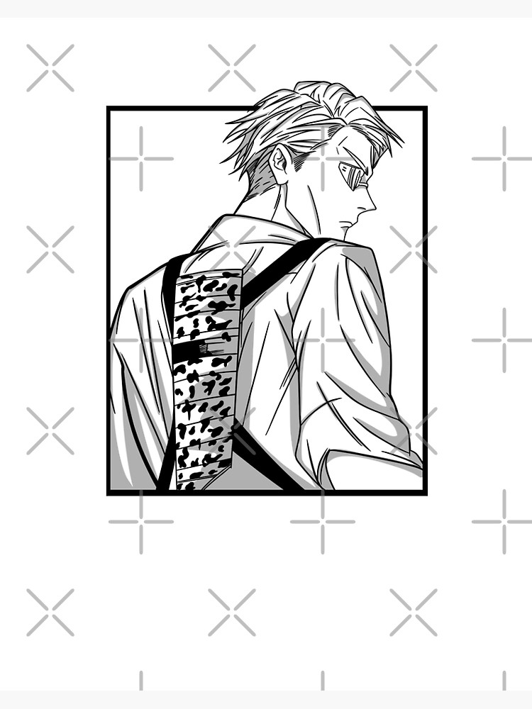 "Nanami Kento Manga-Panels" Poster von animeblacksy | Redbubble