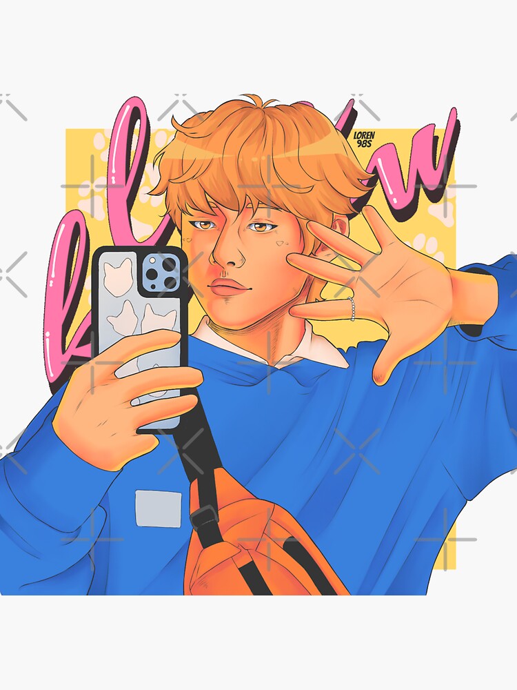 "Stray Kids Lee Know " Sticker by LorenShop | Redbubble