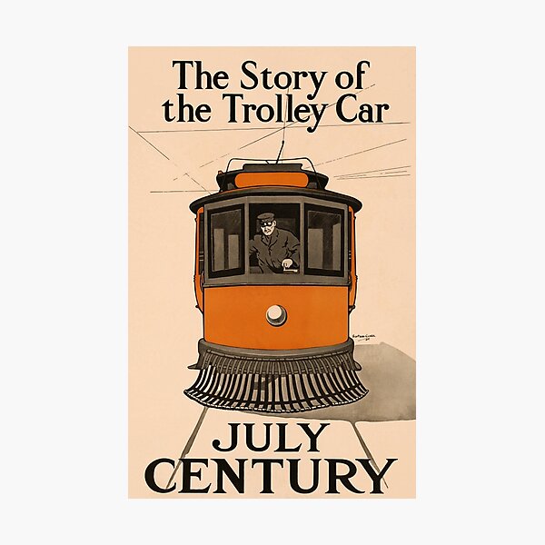 "History of the trolley tram July 1905 American Century magazine ...