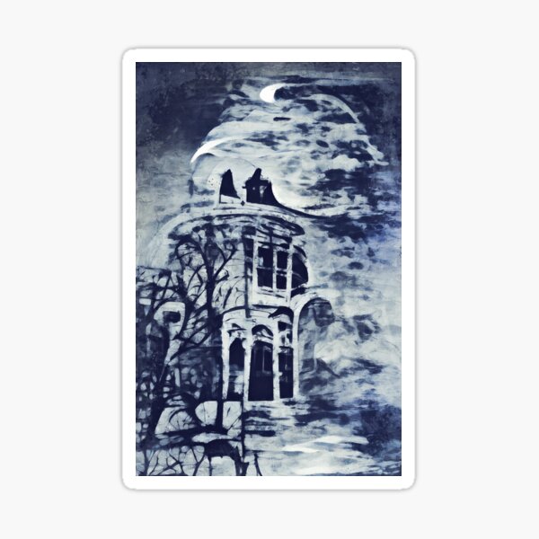 "At Midnight" Sticker for Sale by ErianAndre | Redbubble