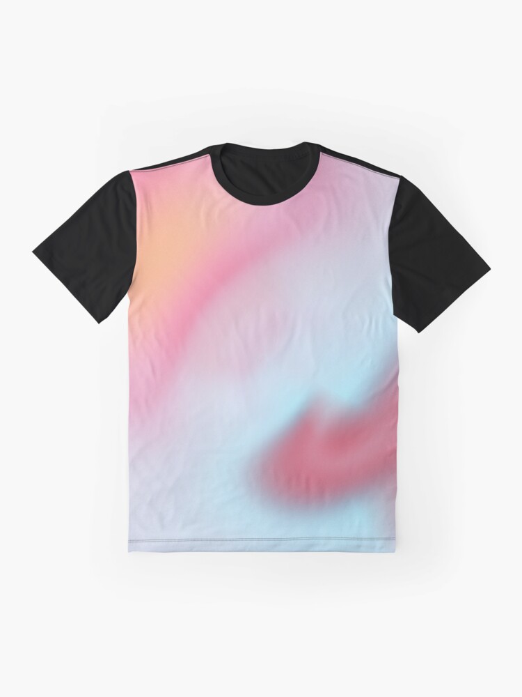 "Pink and Blue Gradient " T-shirt for Sale by GRETKA | Redbubble | aura ...