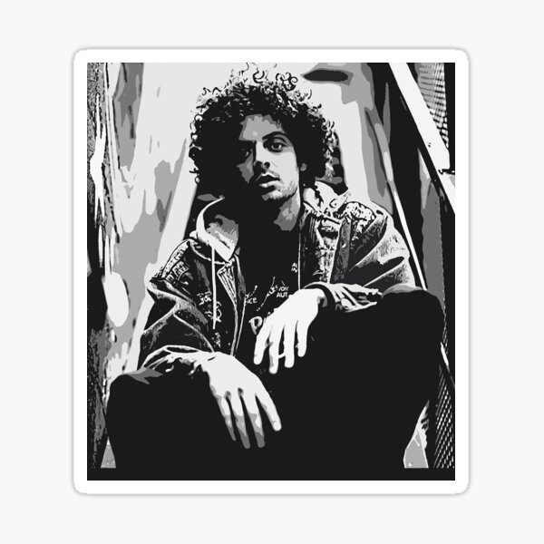 "The Face Cool Poster" Sticker by sabiakathleen | Redbubble