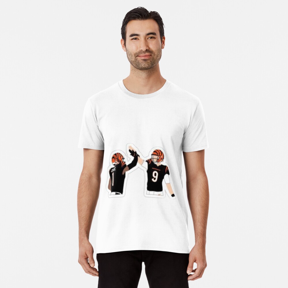 "Jamar Chase" Sticker for Sale by Joseph Mizovic | Redbubble