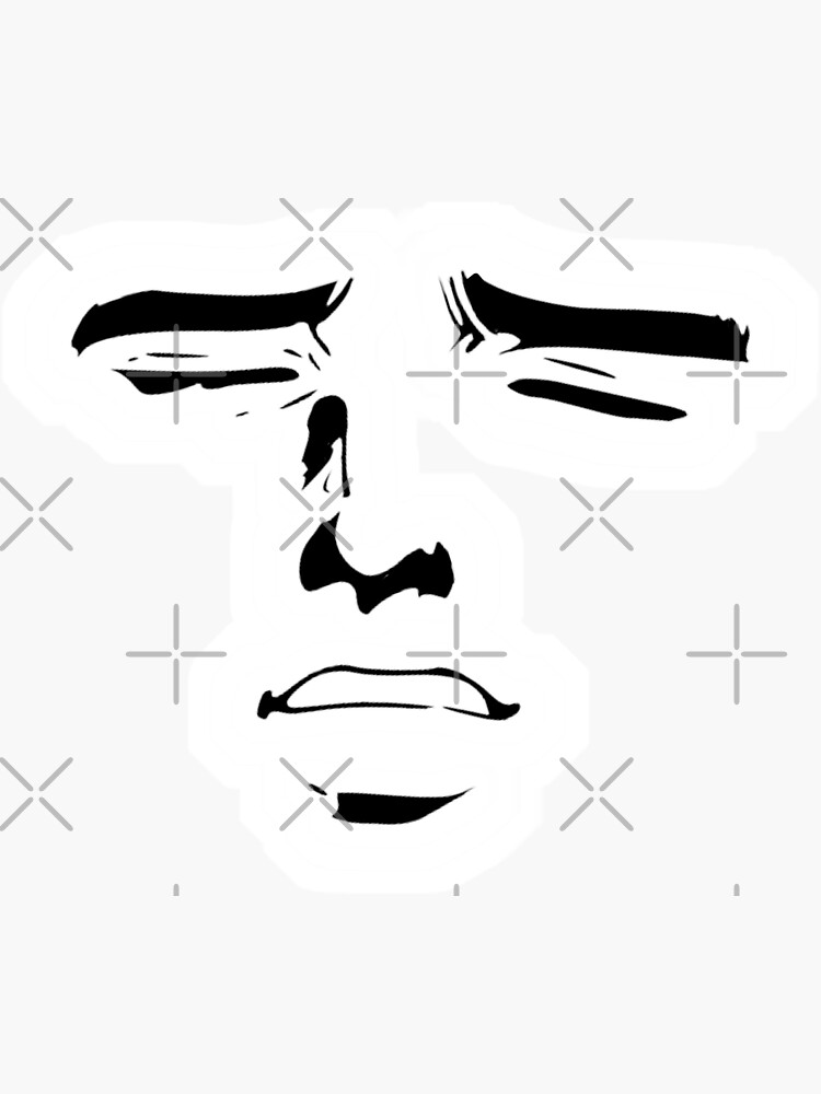 "Feeling Good Meme Face Lol" Sticker for Sale by cinah | Redbubble