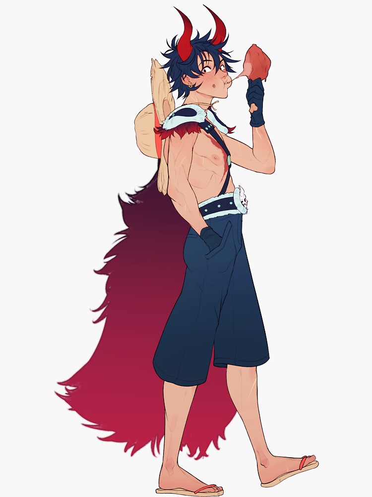 "Beast Pirate" Sticker by xRUFFYx | Redbubble