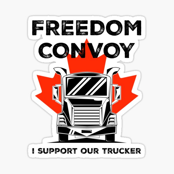 "Gift Canadian Freedom Convoy 2022 Convoy Canadian Truck Support ...