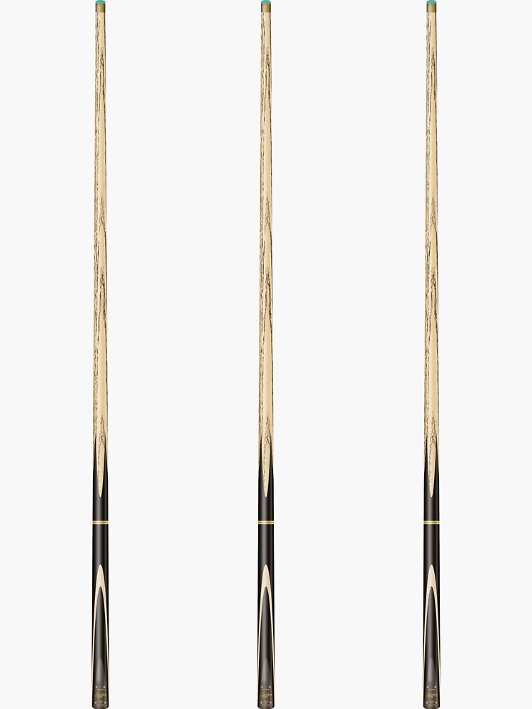 "Pack of Snooker Cue Sticker" Sticker for Sale by Cue- | Redbubble