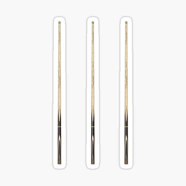 "Pack of Snooker Cue Sticker" Sticker for Sale by Cue- | Redbubble