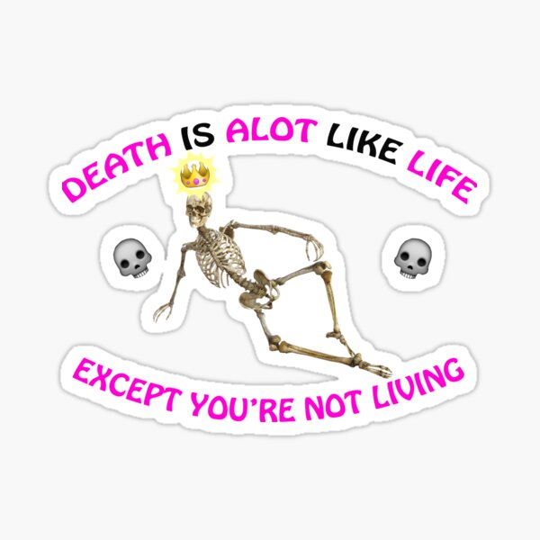 Skeletal Meaning Sticker By Wolfrenz0 Redbubble skeletal-meaning-sticker-by-wolfrenz0-redbubble