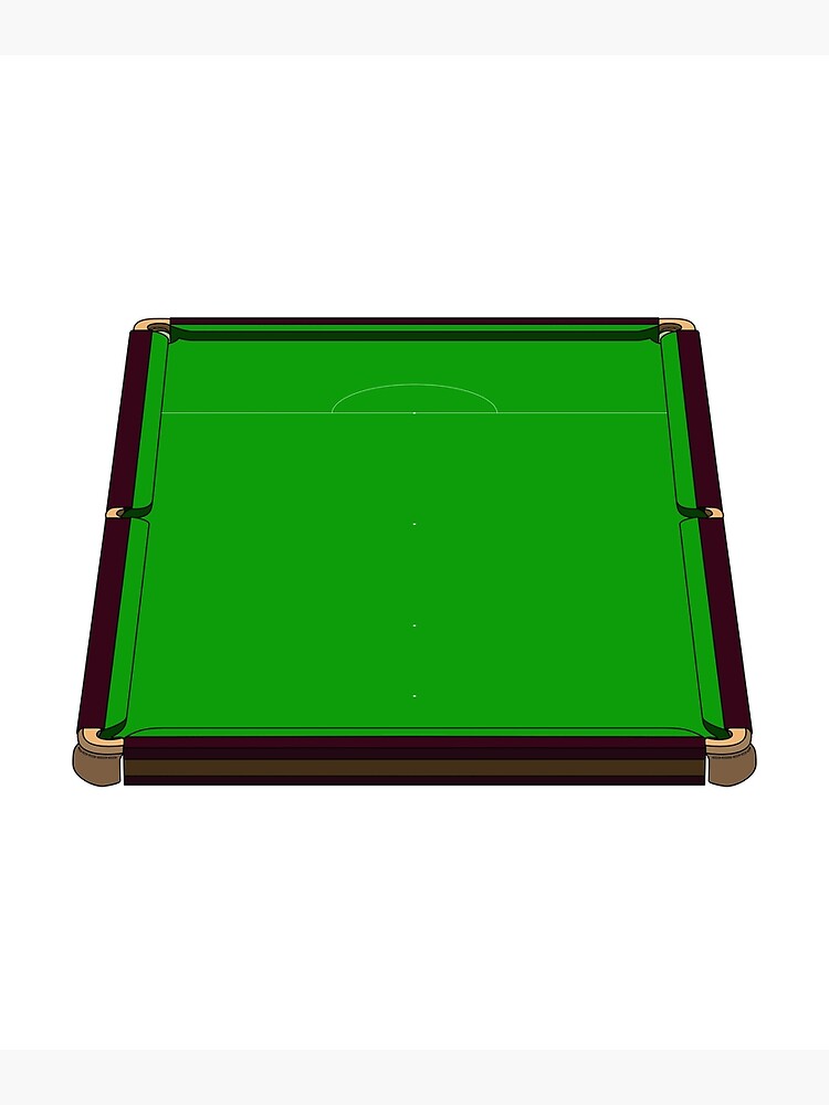 "Snooker Table Tactics Board Sticker" Poster for Sale by Cue- | Redbubble