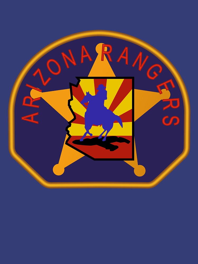 "Arizona Rangers" T-shirt for Sale by wordwidesymbols | Redbubble ...