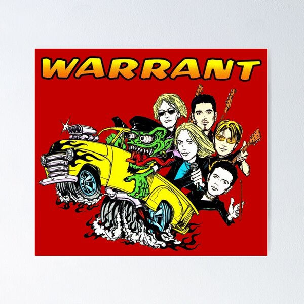 "Warrant" Poster for Sale by MovinOut | Redbubble