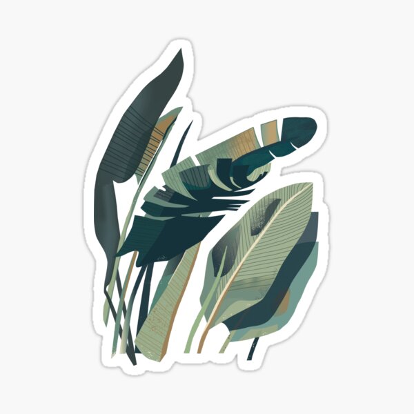 "palm tree plants" Sticker for Sale by Studio-Nina | Redbubble