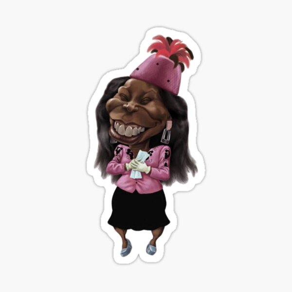 "whoopi goldberg oda mae brown" Sticker for Sale by animedesigne4u ...