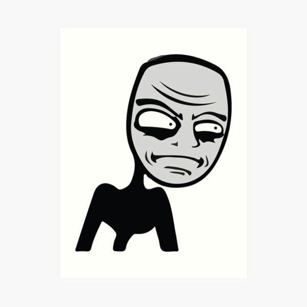 "the trollge fnf" Art Print by spamton-funny | Redbubble