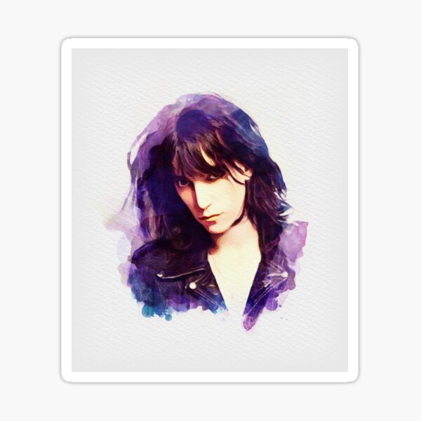 "Patti Smith, Music Legend" Sticker by Hollywoodize | Redbubble