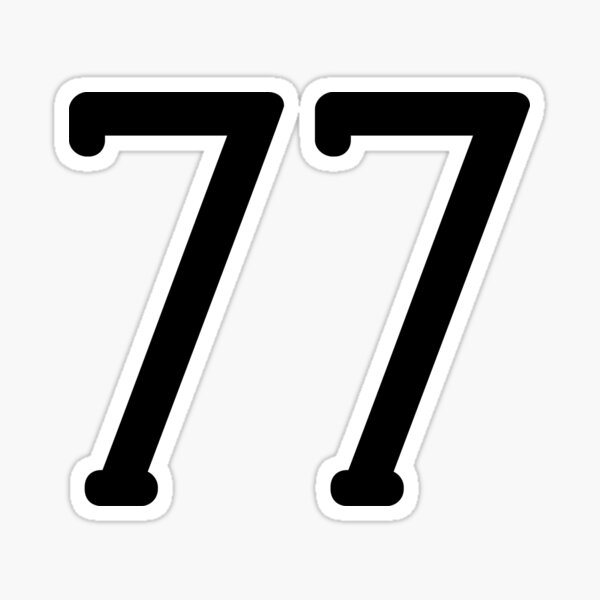 Free Printable Number Bubble Letters: Bubble Number 77, 43% OFF