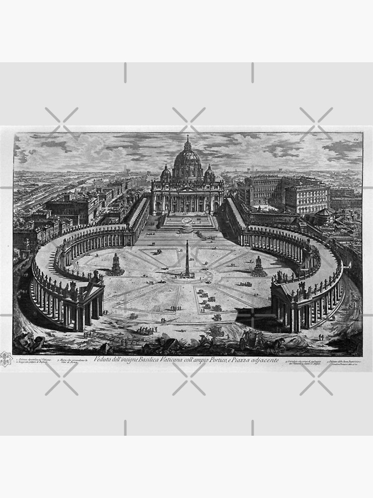 "Giovanni Battista Piranesi - Map of Rome and the Campus Martius with ...