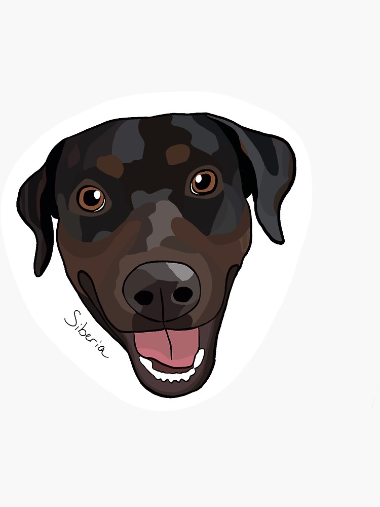 "Siberia" Sticker by RossKennelDogs | Redbubble