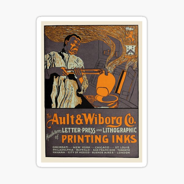 "Letter Press and Lithographic Advertising | American vintage posters ...