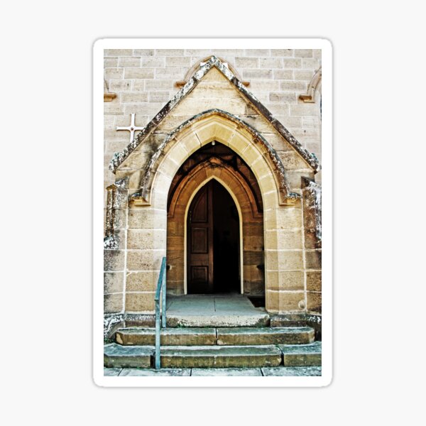 "St Paul's Anglican Church" Sticker for Sale by Evita | Redbubble