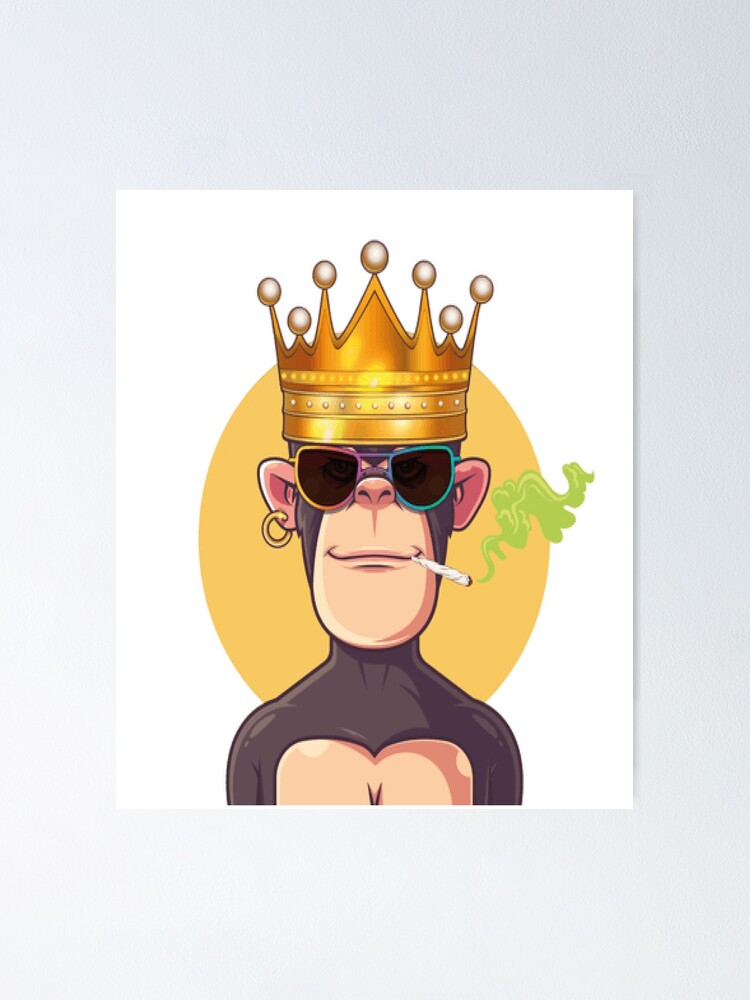 "Monkey Nft , Nft Art Crypto,bored ape nfts" Poster by TheArt01 | Redbubble