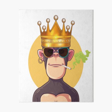 "Monkey Nft , Nft Art Crypto,bored ape nfts" Art Board Print for Sale ...