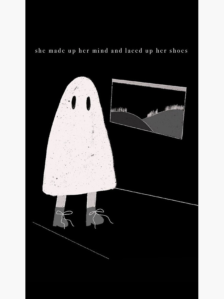 "Phoebe Bridgers Ghost" Art Print by schmiddo | Redbubble