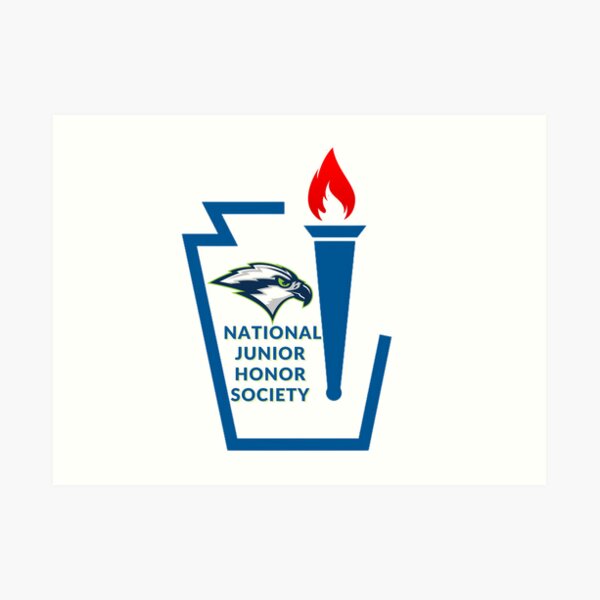 "NJHS Logo" Art Print for Sale by SMLCA-NHS-NJHS | Redbubble