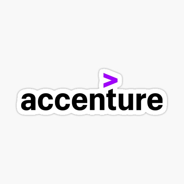 "Accenture Logo" Sticker for Sale by tapharman | Redbubble