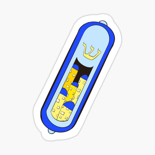 "Cute Mezuzah" Sticker for Sale by anna-creations | Redbubble